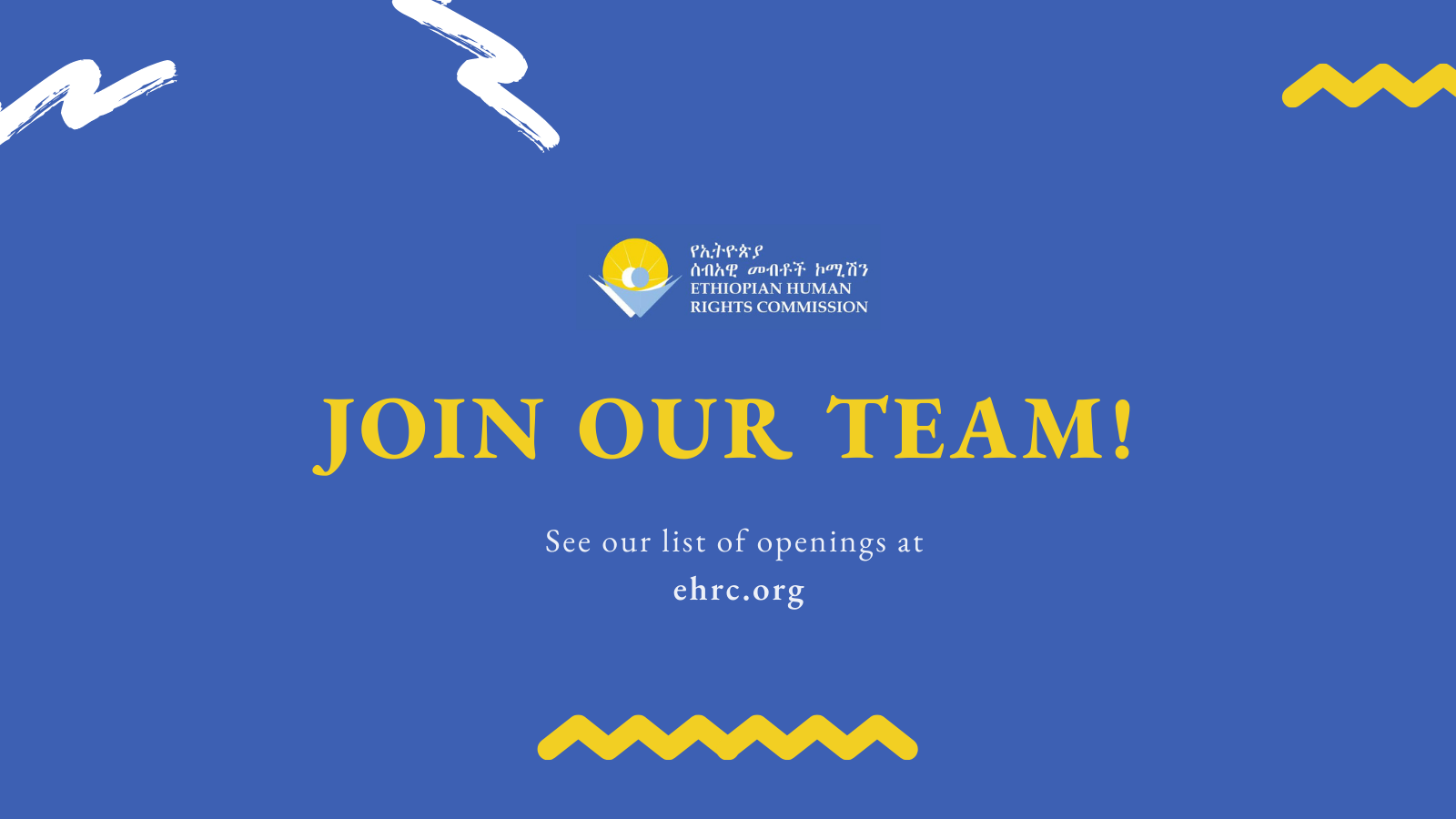 Opportunities - Ethiopian Human Rights Commission - EHRC